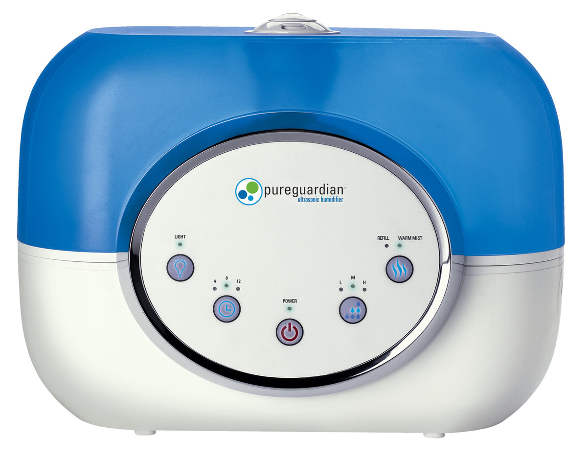 PureGuardian H4610 120-Hour Ultrasonic Warm and Cool Mist Humidifier,